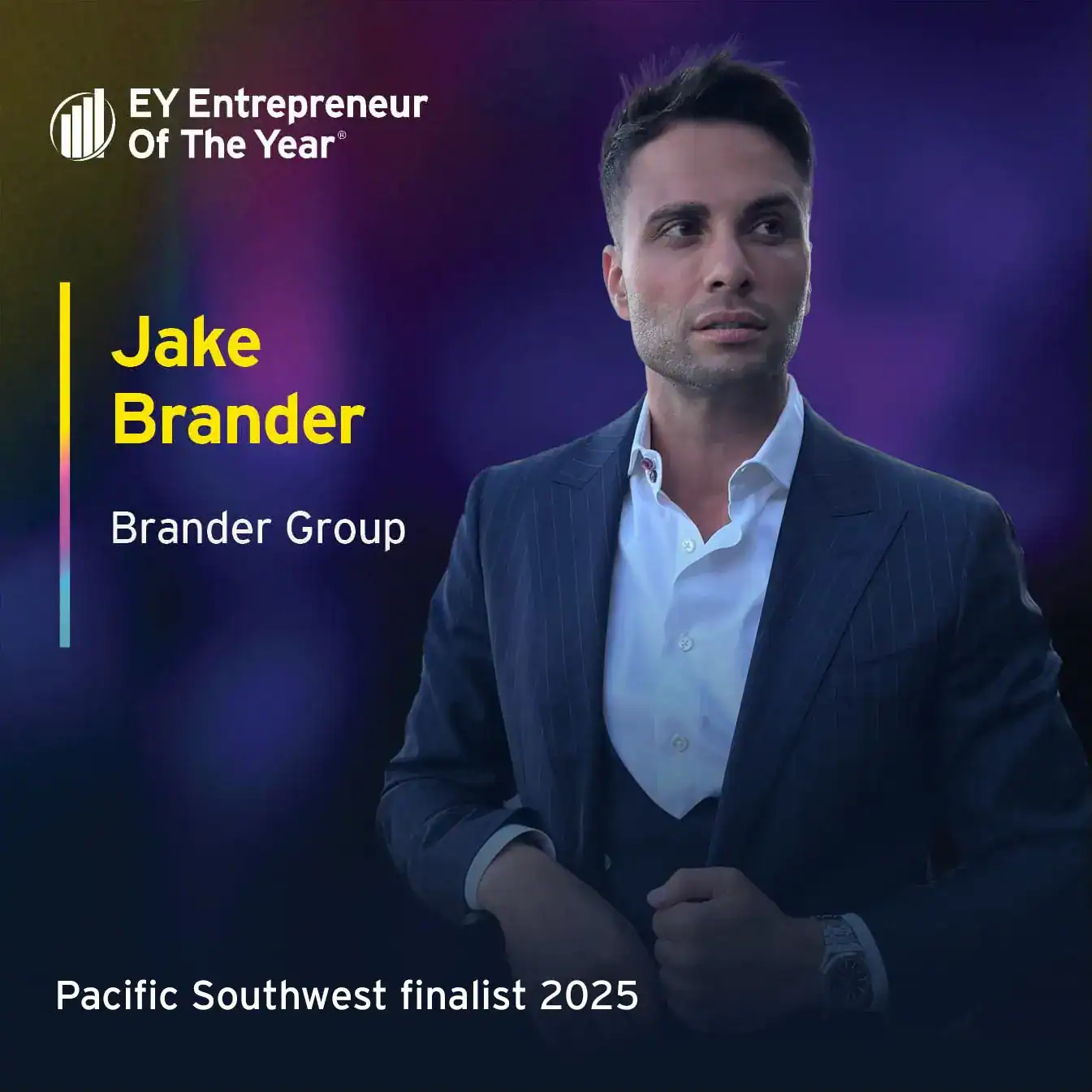 Jake Brander 2025 EY Entrepreneur Finalist